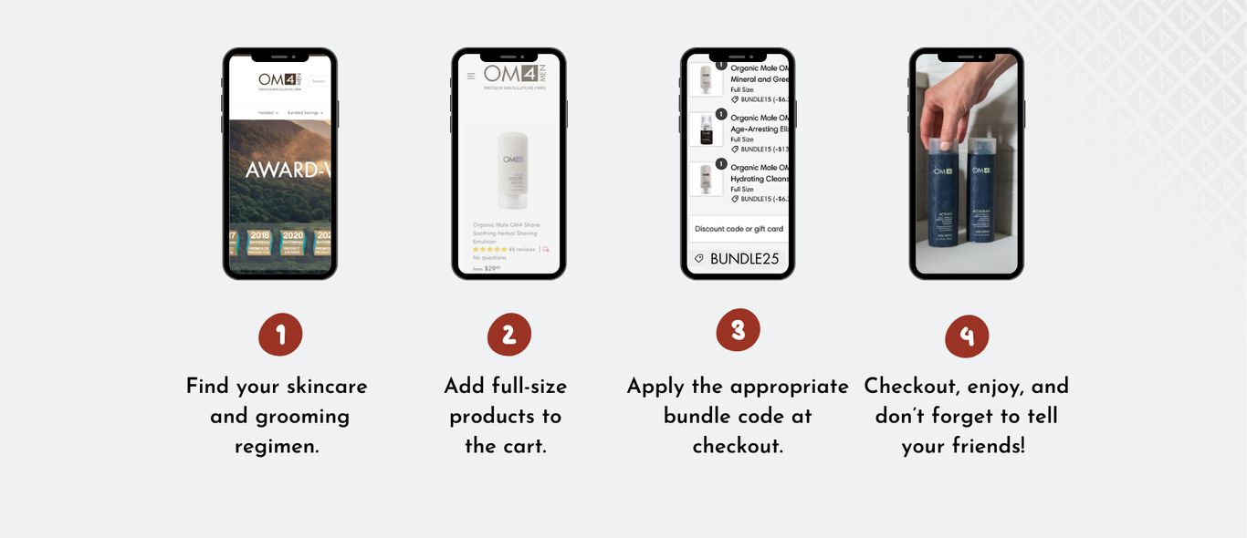 Bundled Savings – OM4 Organic Male